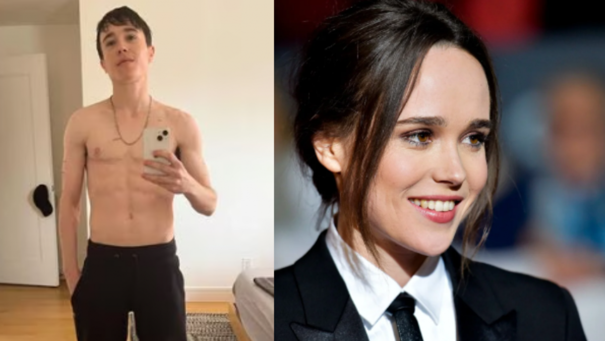 Elliot Page posó sin camisa y recibe ola de comentarios | Bioguia